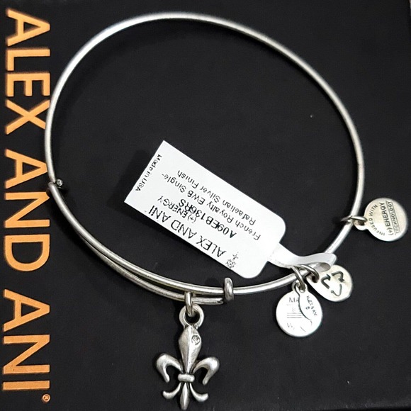 Alex and Ani | Jewelry | Alex And Ani French Royalty Charm Bracelet ...